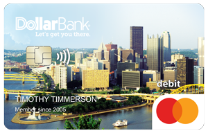 Dollar Bank: Images available for your custom credit & debit cards
